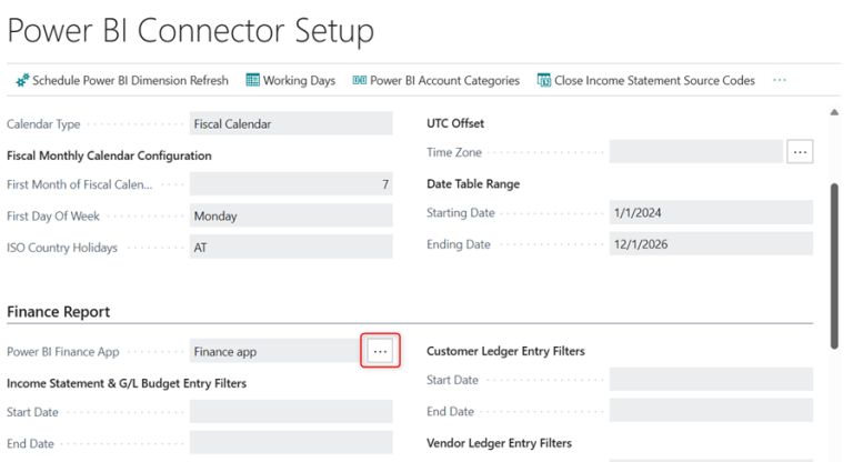 Business Central Power BI Integration: Install and Use the Finance App